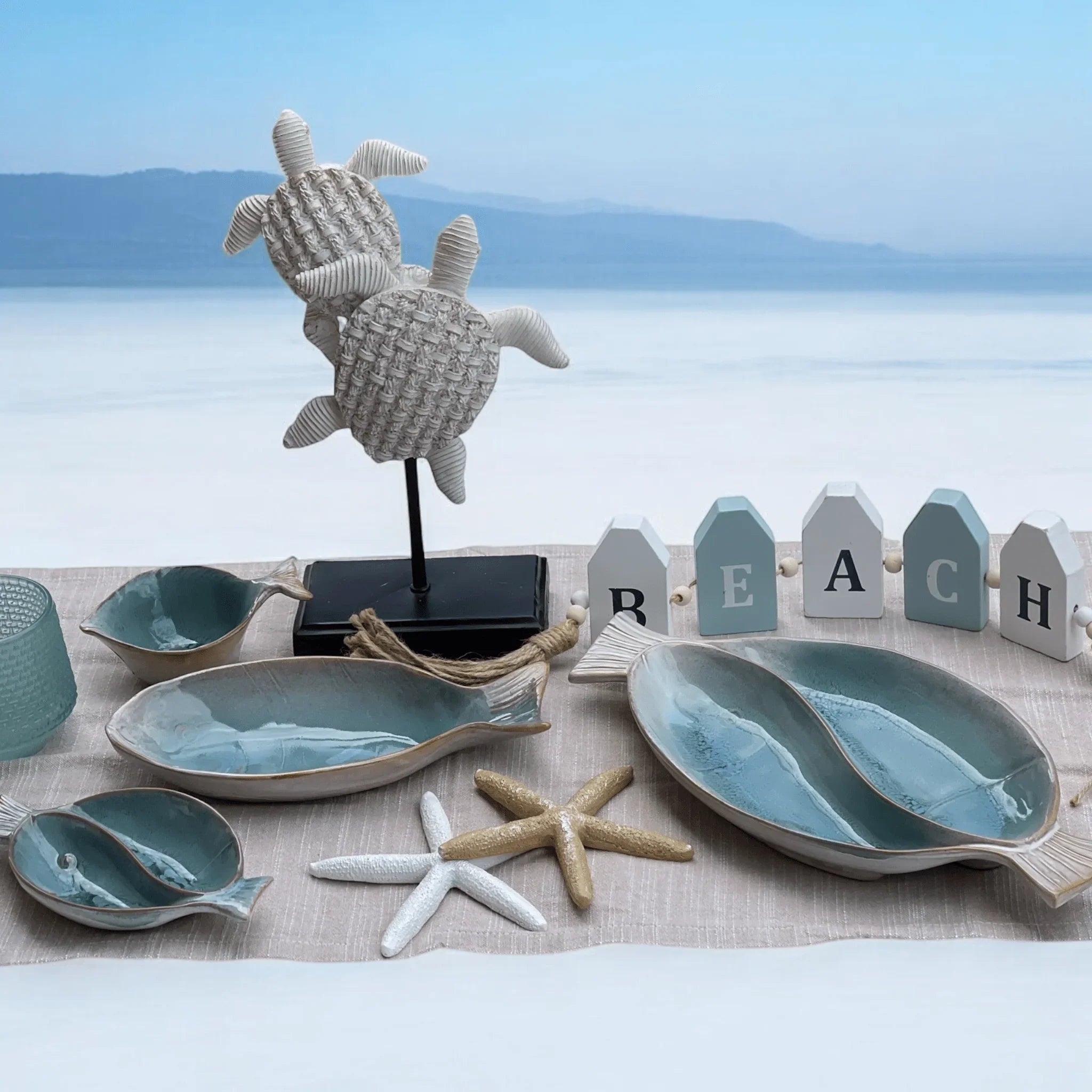 Coastal Home Decor Collection | Natural Textures & Ocean-Inspired Style ...