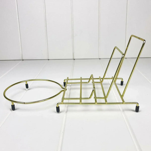 5-Piece Brass Display Stand – Exquisite Homewares