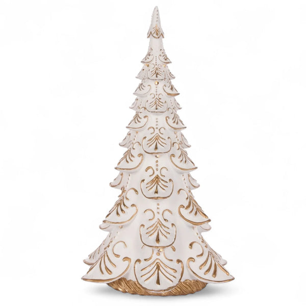 LED White Snowflake Tree - 24.5x22x41cm Fibreglass | Australia Wide ...