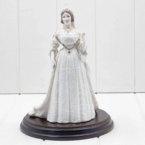 Coalport Queen Victoria Limited Edition Figurine - Royal Wedding 150th ...